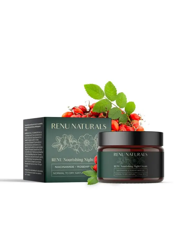 RENU NATURALS Nourishing Night Cream - White