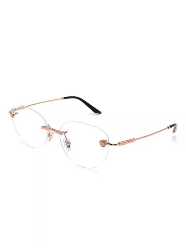 Versace Rimless Glasses