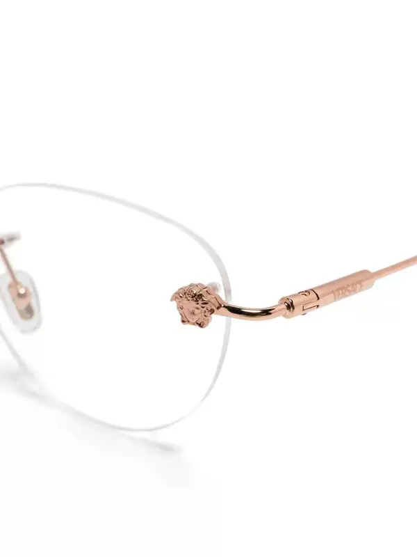 Versace Rimless Glasses