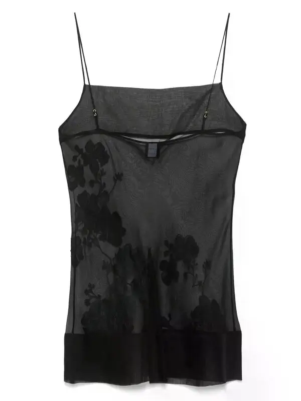 Carine Gilson Organza Babydoll Slip Dress