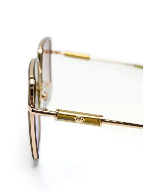 Versace Geometric-frame Sunglasses
