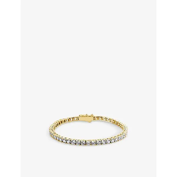 CARAT* LONDON Francine Tennis Bracelet - Gold