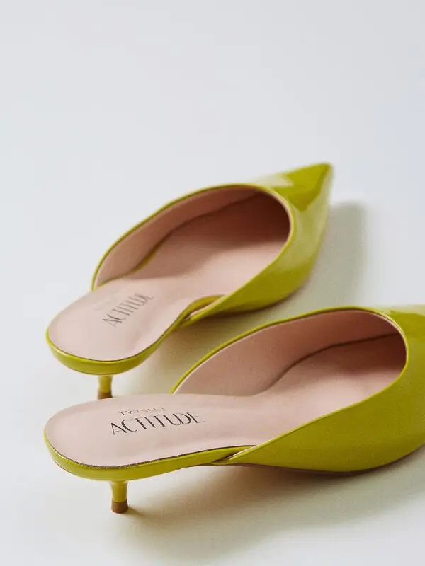 TWINSET Pointed Toe Mules
