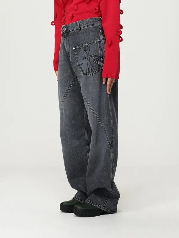 JW Anderson Denim Jeans - Charcoal