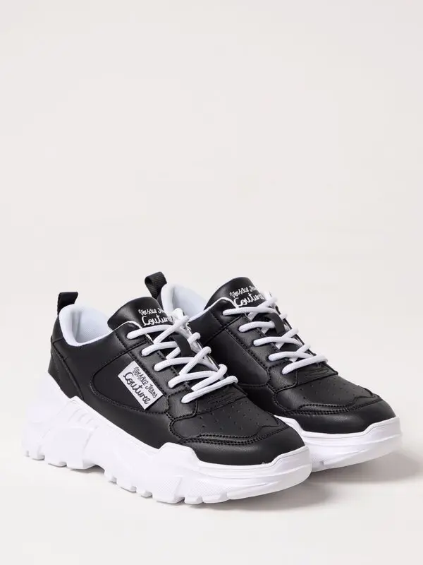 Versace Lace-up Sneakers - Black