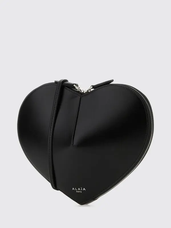 Alaïa Heart Mini Bag - Black