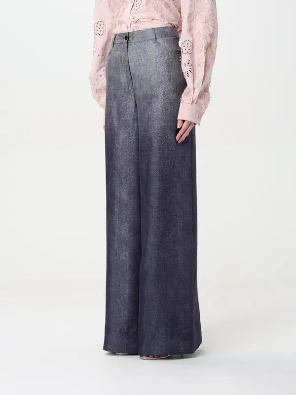 Alberta Ferretti Palazzo Pants - Multicolor