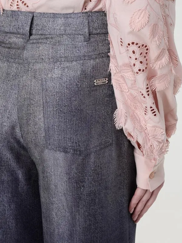 Alberta Ferretti Palazzo Pants - Multicolor