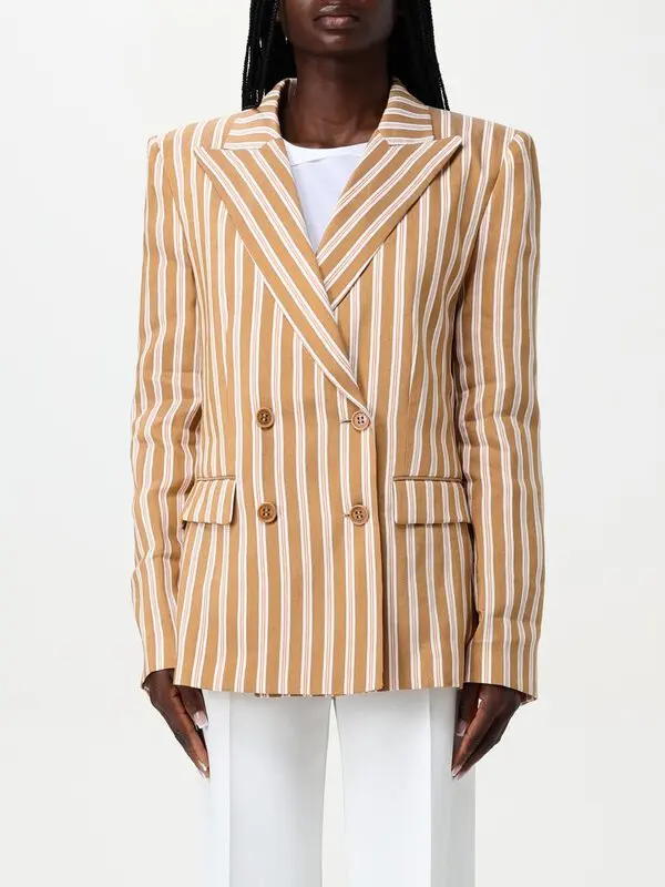 Alberta Ferretti Striped Jacket