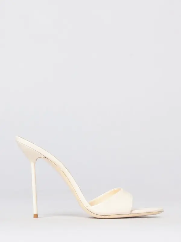Paris Texas Heeled Sandal - Ivory
