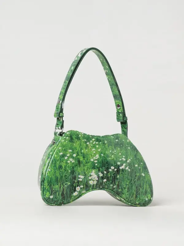 DIESEL Printed Shoulder Bag - Green