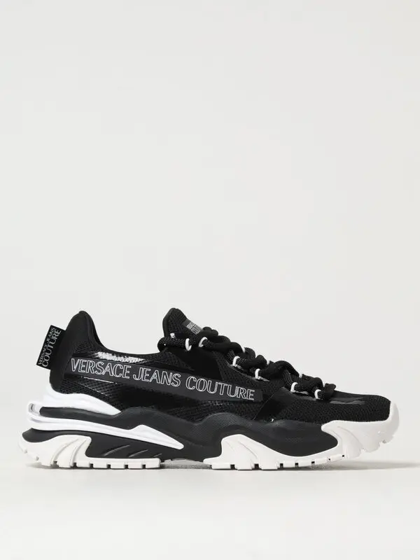 Versace Lace-up Sneakers - Black