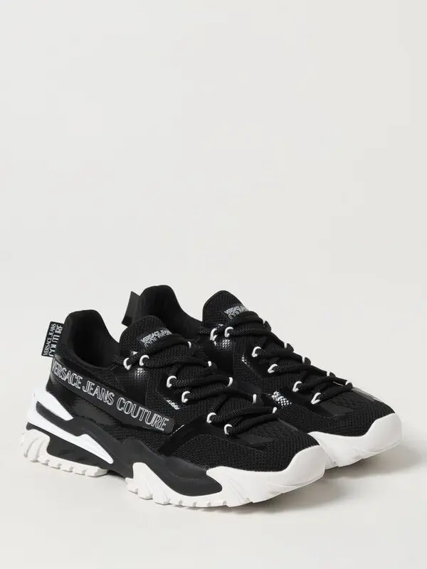 Versace Lace-up Sneakers - Black