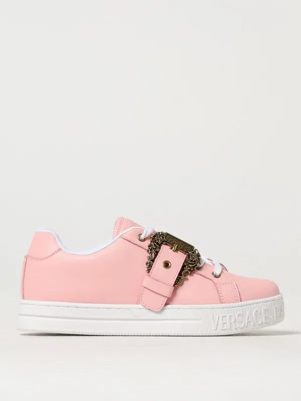 Versace Buckled Sneakers - Pink