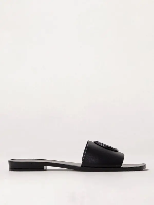 Just Cavalli Flat Sandal - Black
