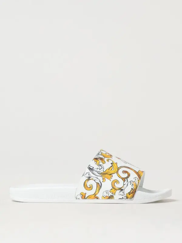 Versace Flat Sandal - White