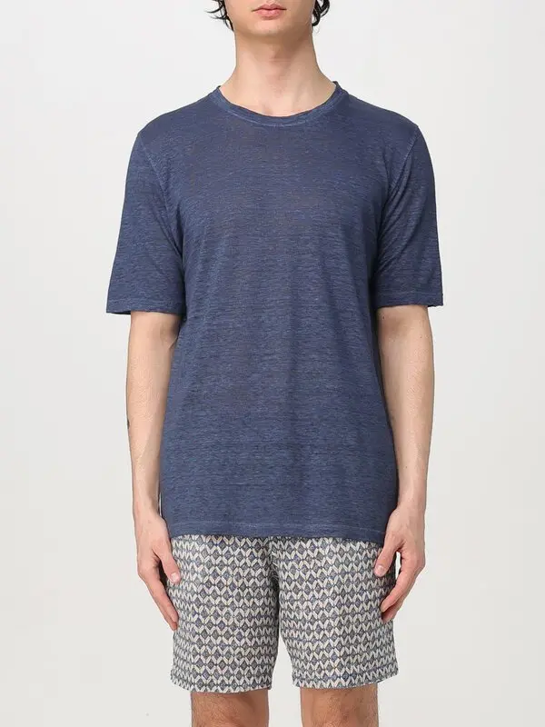 120% Lino T-shirt - Navy