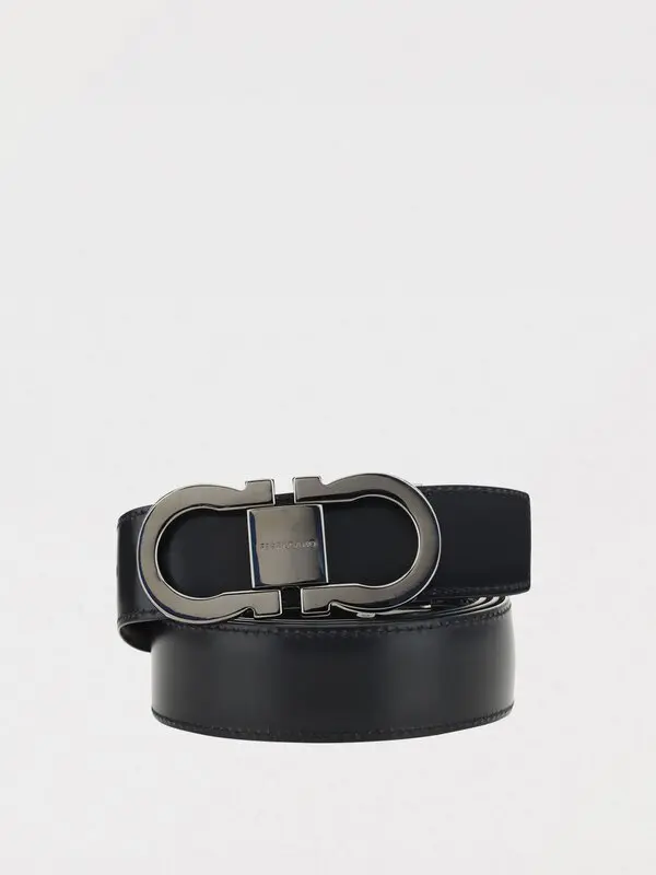 FERRAGAMO Leather Belt - Violet