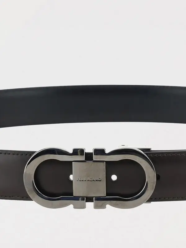 FERRAGAMO Leather Belt - Violet
