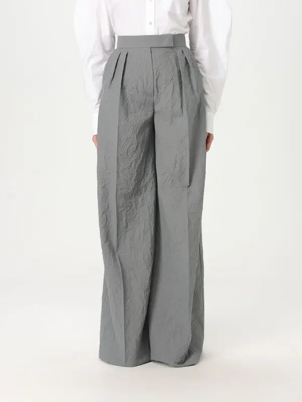 Max Mara Wide Leg Trousers - Grey