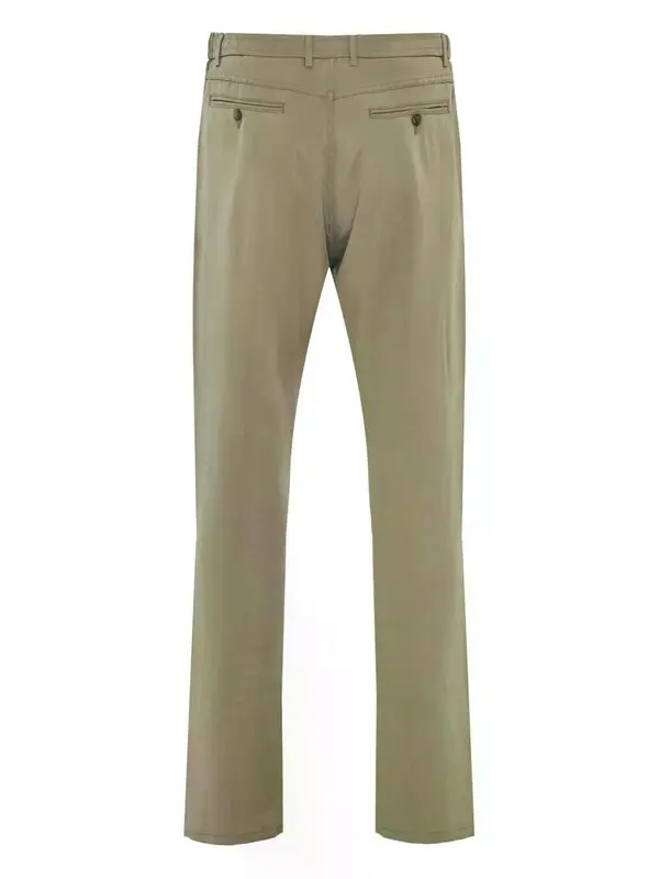 Canali Drawstring Straight-leg Trousers - Neutrals