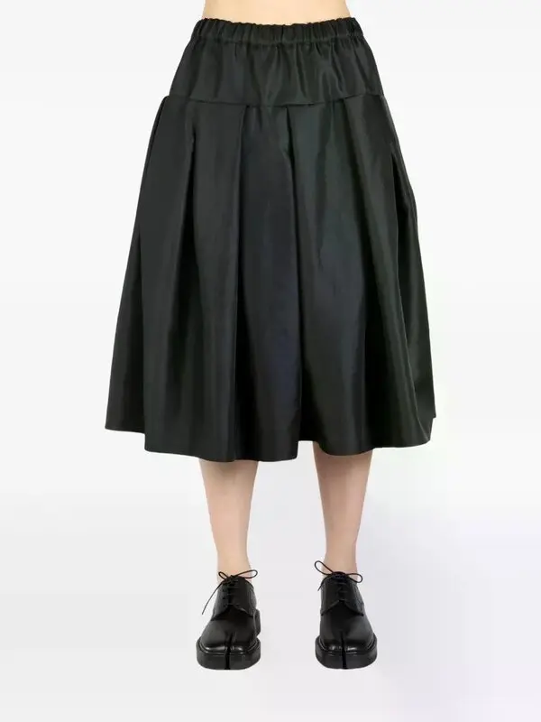 Comme Des Garçons Tiered Midi Skirt
