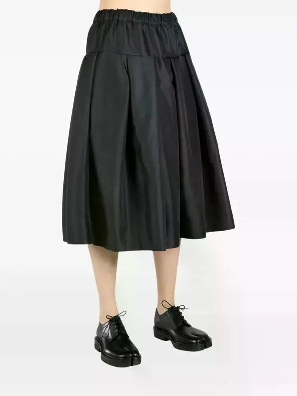 Comme Des Garçons Tiered Midi Skirt