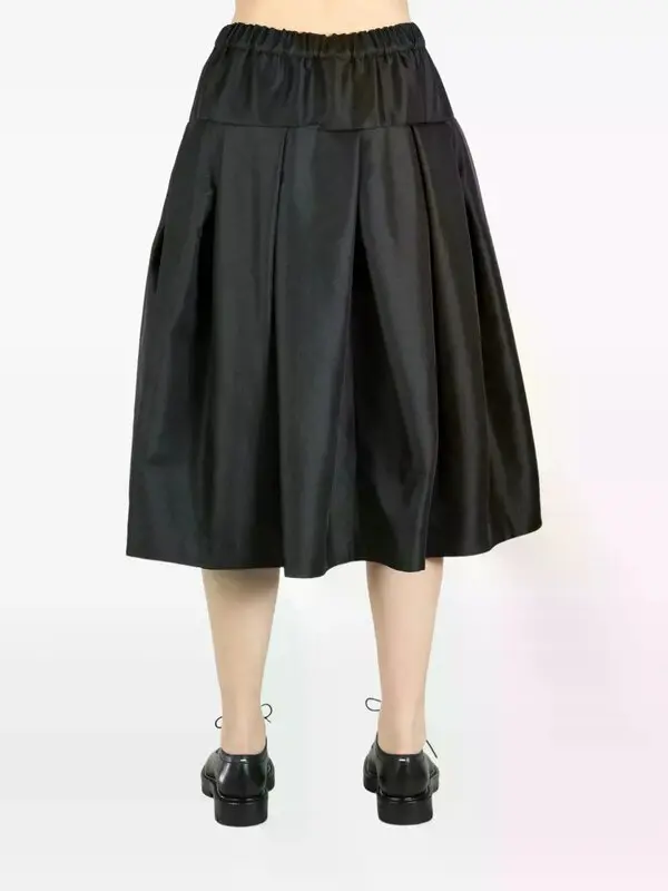 Comme Des Garçons Tiered Midi Skirt