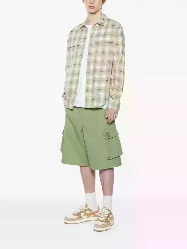 Maison Kitsuné Checked Shirt - Green