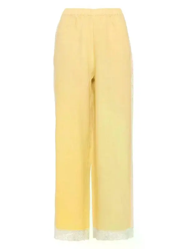 ERES Lagune Linen Trousers - Yellow