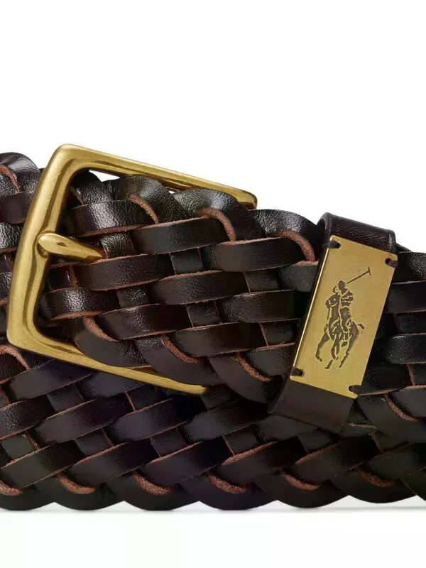 Polo Ralph Lauren Braided Leather Belt