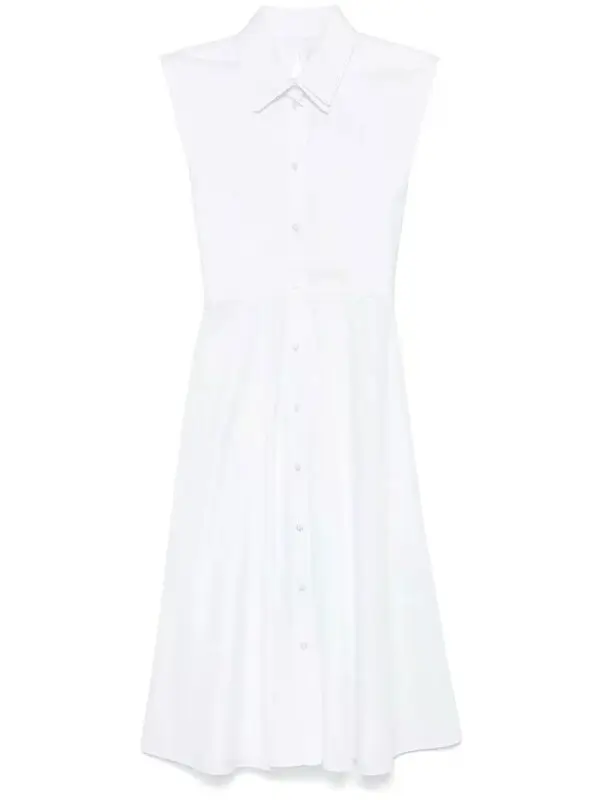 Viktor & Rolf Multi-layers Midi Shirt Dress - White