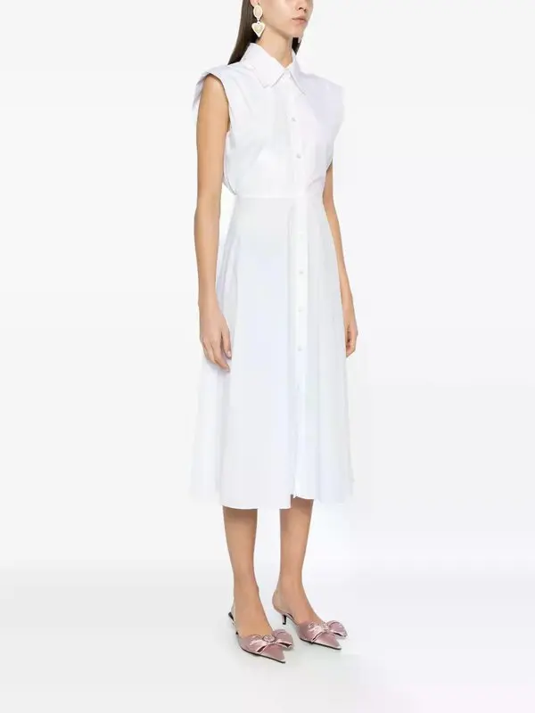 Viktor & Rolf Multi-layers Midi Shirt Dress - White