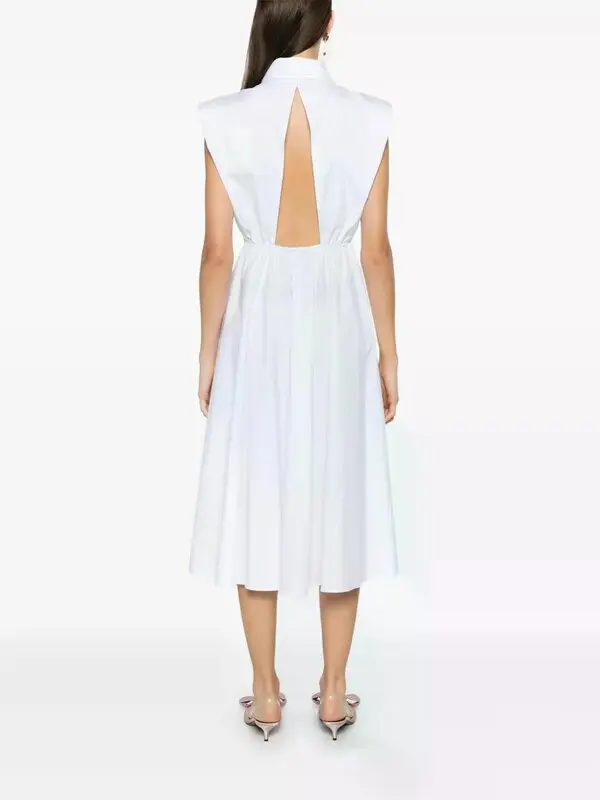 Viktor & Rolf Multi-layers Midi Shirt Dress - White