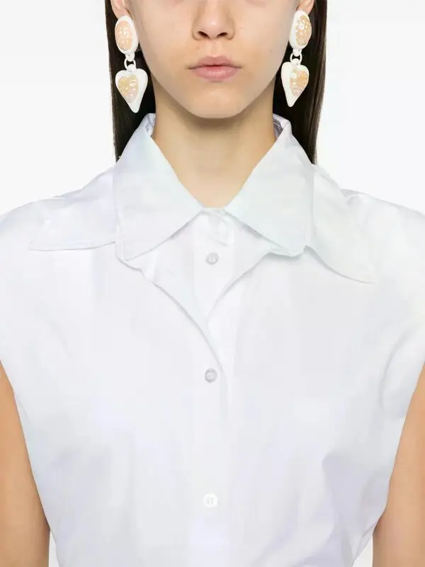Viktor & Rolf Multi-layers Midi Shirt Dress - White