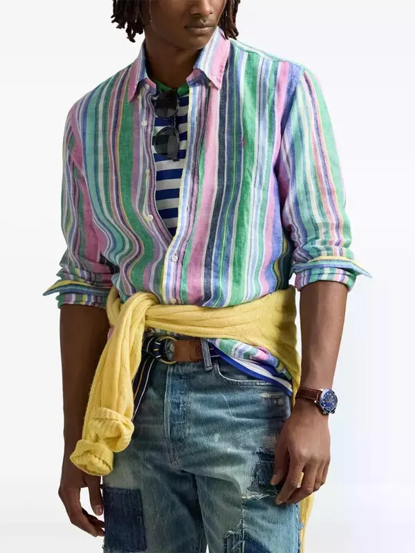 Polo Ralph Lauren Striped Shirt - Blue