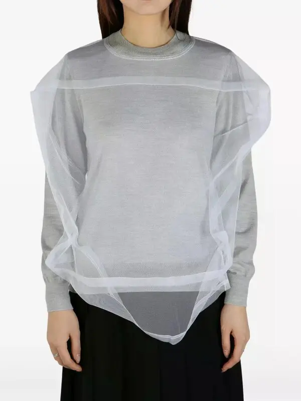 Comme Des Garçons Layered Sweatshirt