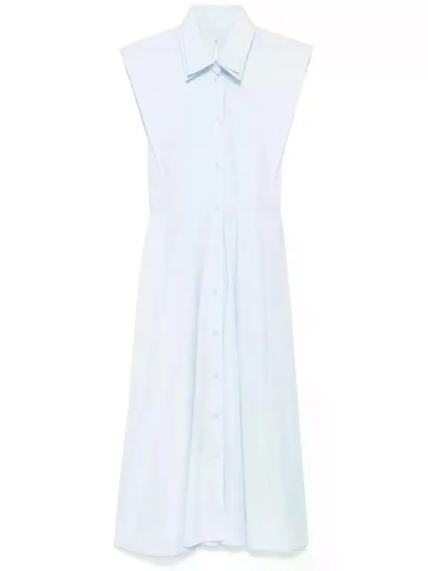 Viktor & Rolf Multi-layers Midi Shirt Dress - Blue