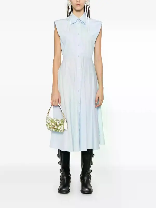 Viktor & Rolf Multi-layers Midi Shirt Dress - Blue