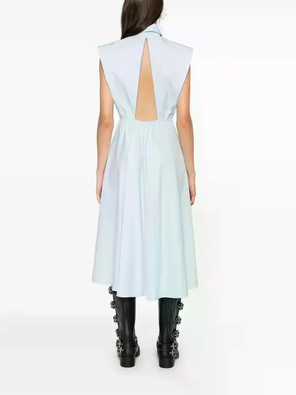 Viktor & Rolf Multi-layers Midi Shirt Dress - Blue