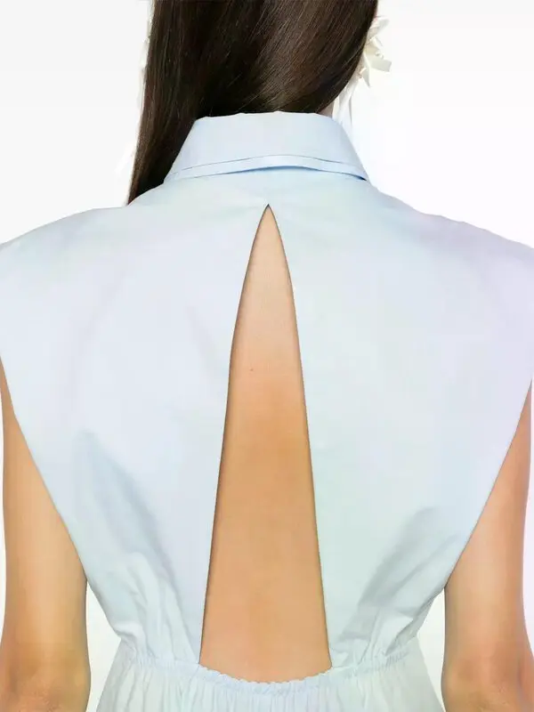 Viktor & Rolf Multi-layers Midi Shirt Dress - Blue