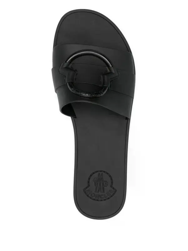 Moncler Slides - Black