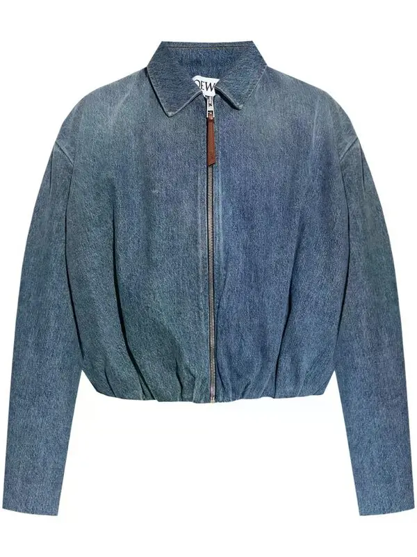 Loewe Draped Jacket - Blue
