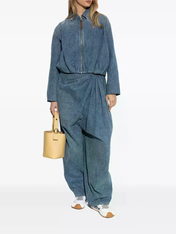 Loewe Draped Jacket - Blue