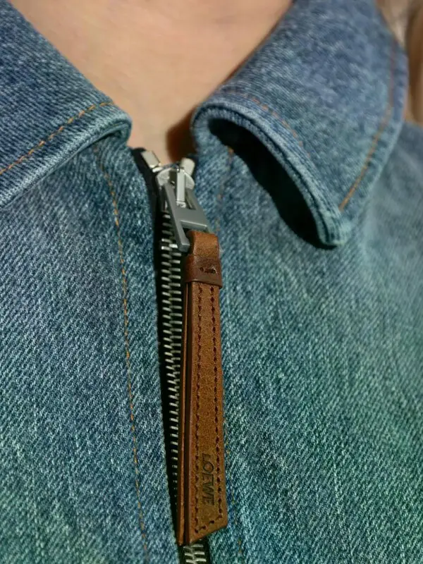 Loewe Draped Jacket - Blue