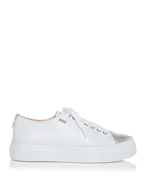 Agl Mollie Platform Sneakers - Silver/white