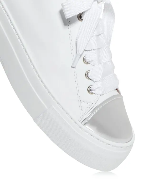 Agl Mollie Platform Sneakers - Silver/white