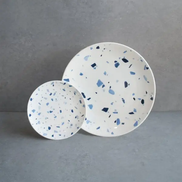 Twig New York Terrazzo Azzurro Dinner Plate