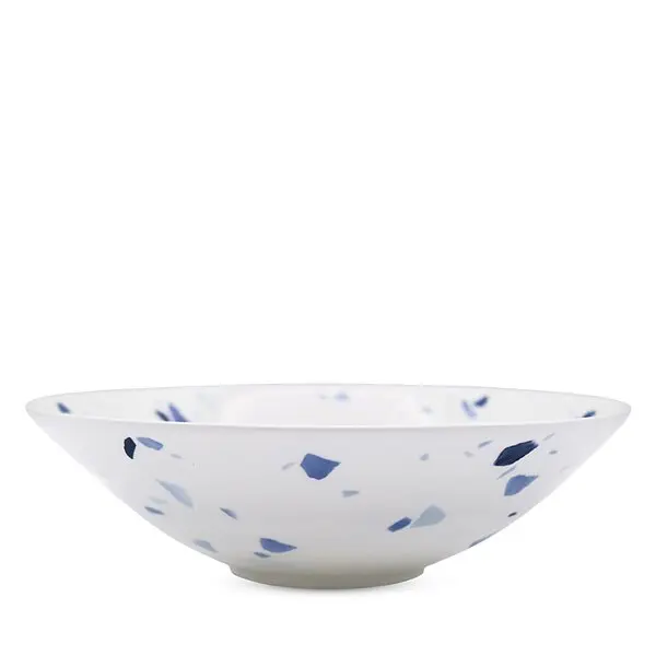 Twig New York Terrazzo Azzurro Serving/salad Bowl - Blue
