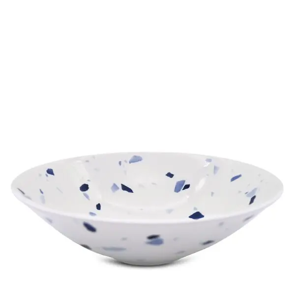 Twig New York Terrazzo Azzurro Serving/salad Bowl - Blue
